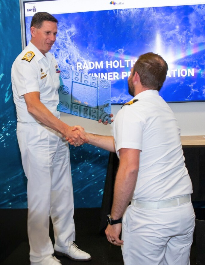 RADM Holthouse Award Presentation | Indo Pacific International Maritime ...